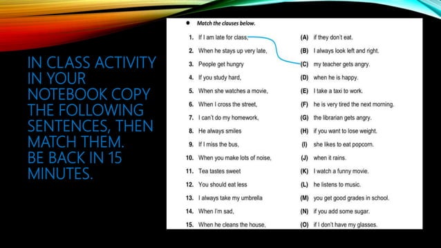 If and when | PPT