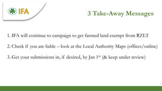 IFA Residential Zoned Land Tax Overview | PPT