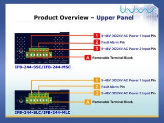 IFB-244 Series Industrial 2-Channel Optical Fiber Bypass Switch | PPT