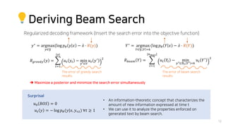If beam search is the answer, what was the question | PPT