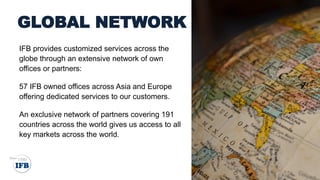 Welcome to International Freight Bridge PTE | PDF