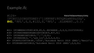 IFC File Model Understanding -BHTech Dec2017 | PDF