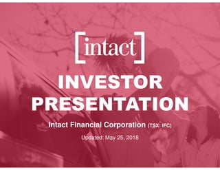 Ifc investor-presentation-(may-2018)-revised | PPT