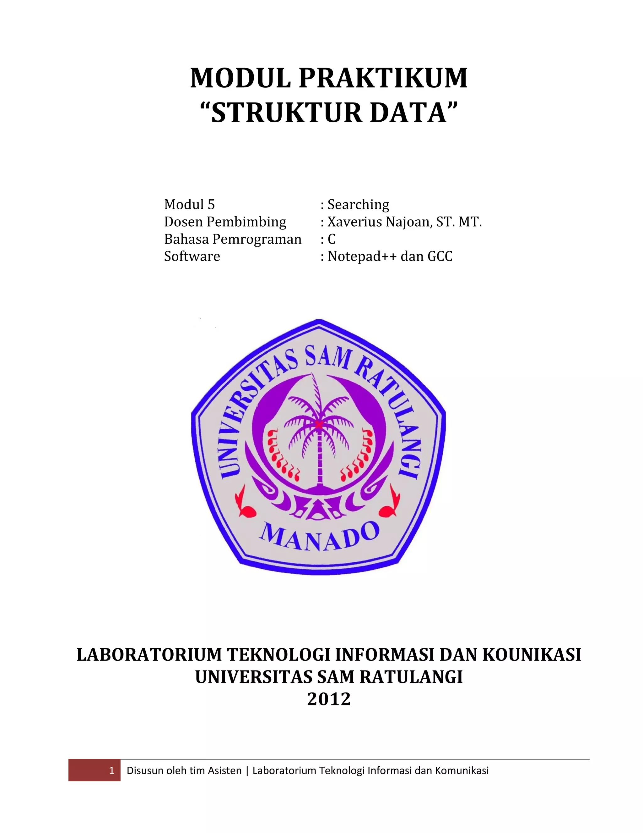 Ifc modul 5 (searching) | PDF