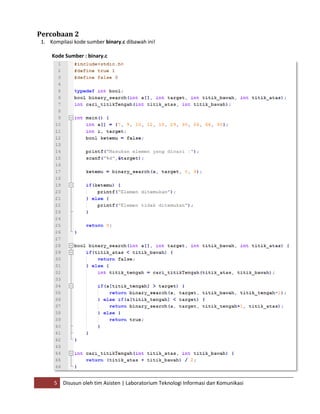 Ifc modul 5 (searching) | PDF