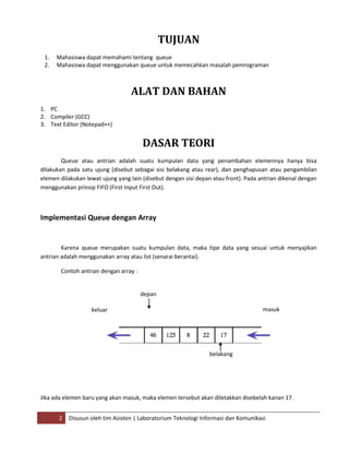 Ifc modul 7 (queue) | PDF