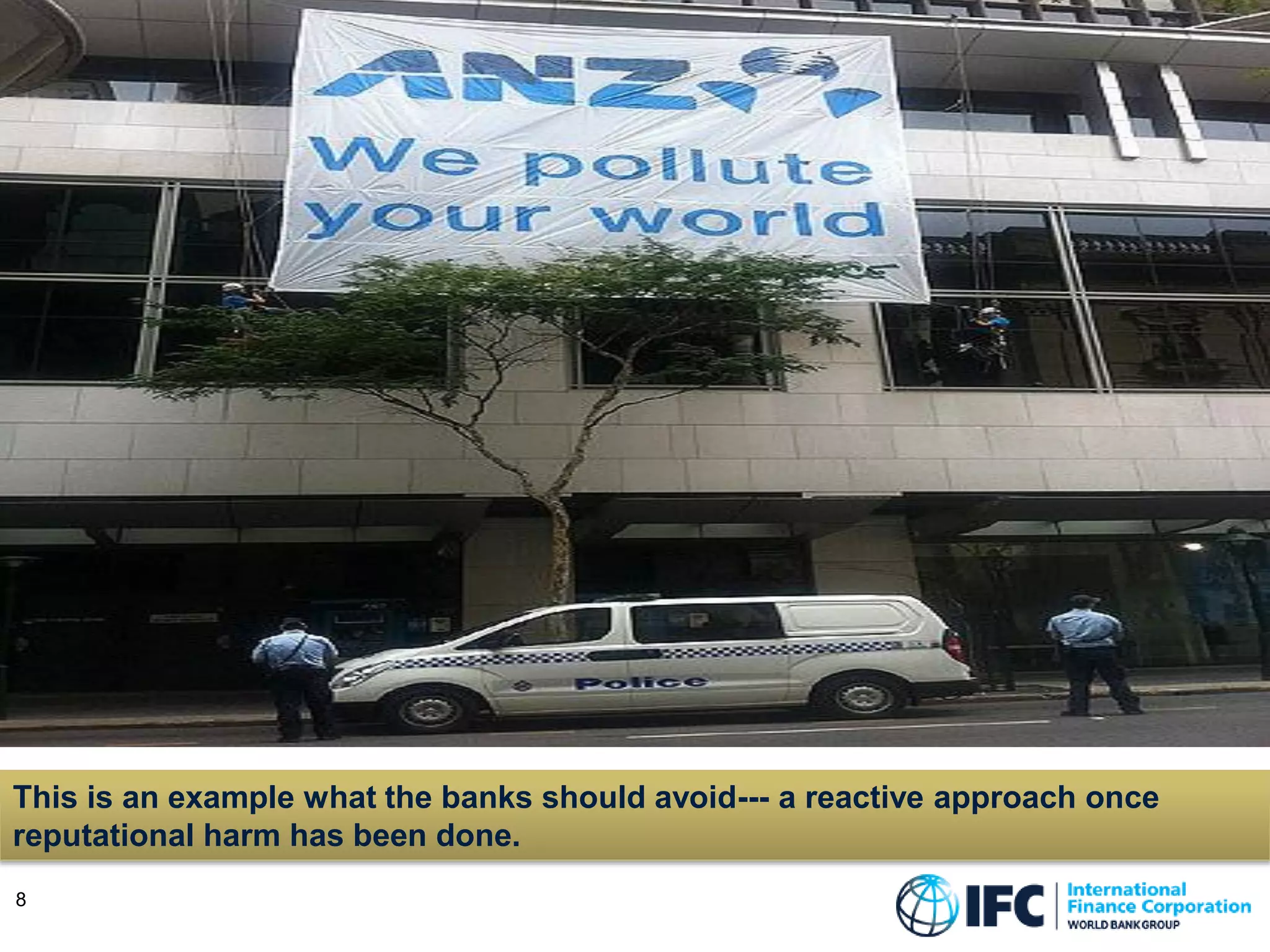 IFC - PROMOTING ENVIRONMENTAL AND SOCIAL RISK MANAGEMENT (ESRM) IN THE ...