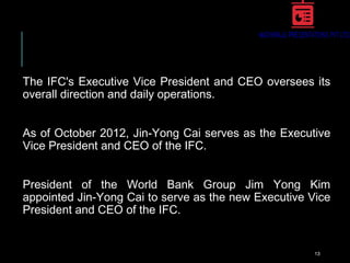 International Finance Corporation (IFC) | PPT