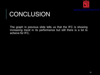 International Finance Corporation (IFC) | PPT