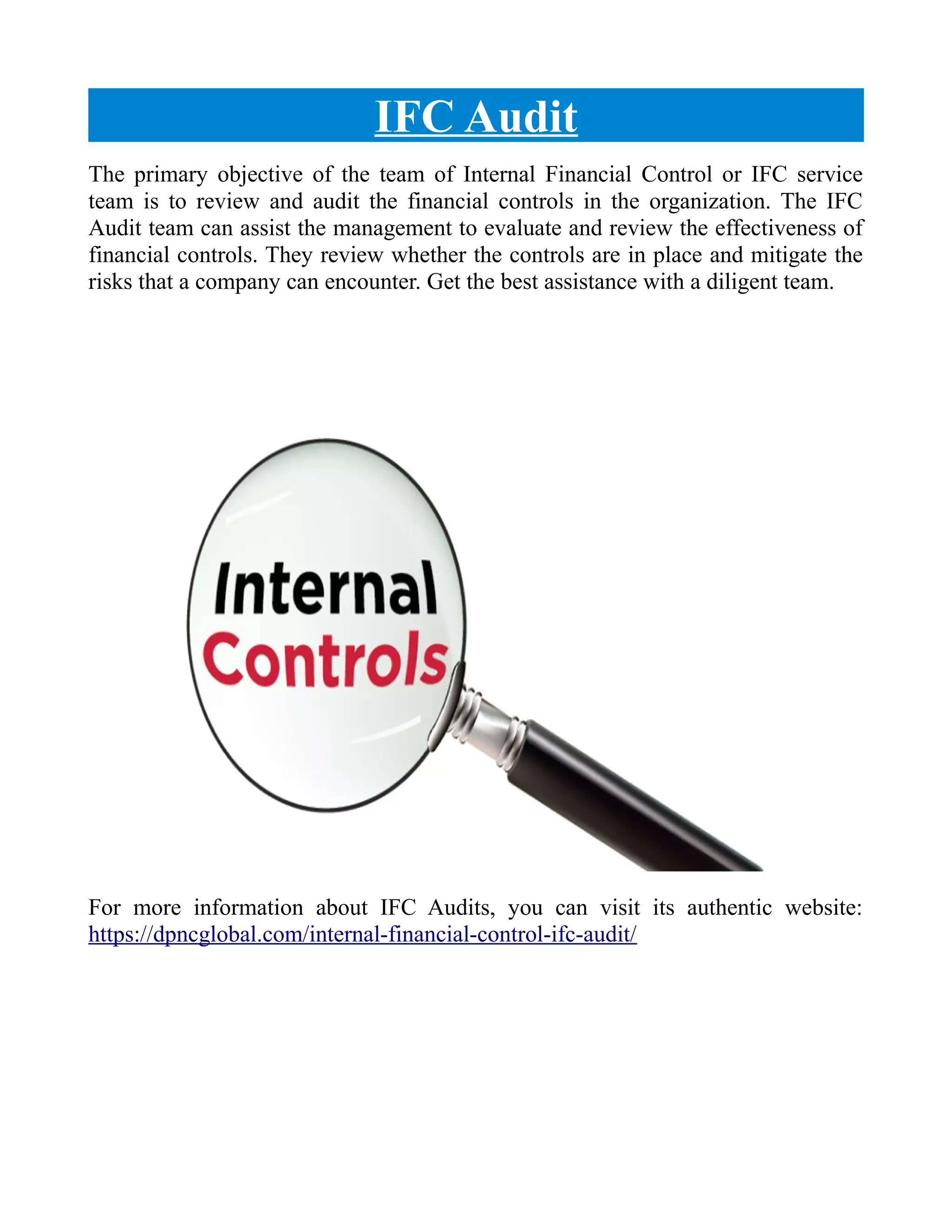IFC Audit | PDF