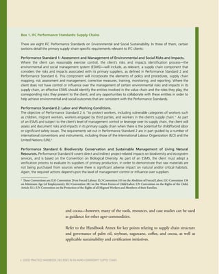 Ifc handbook agro_supplychains | PDF