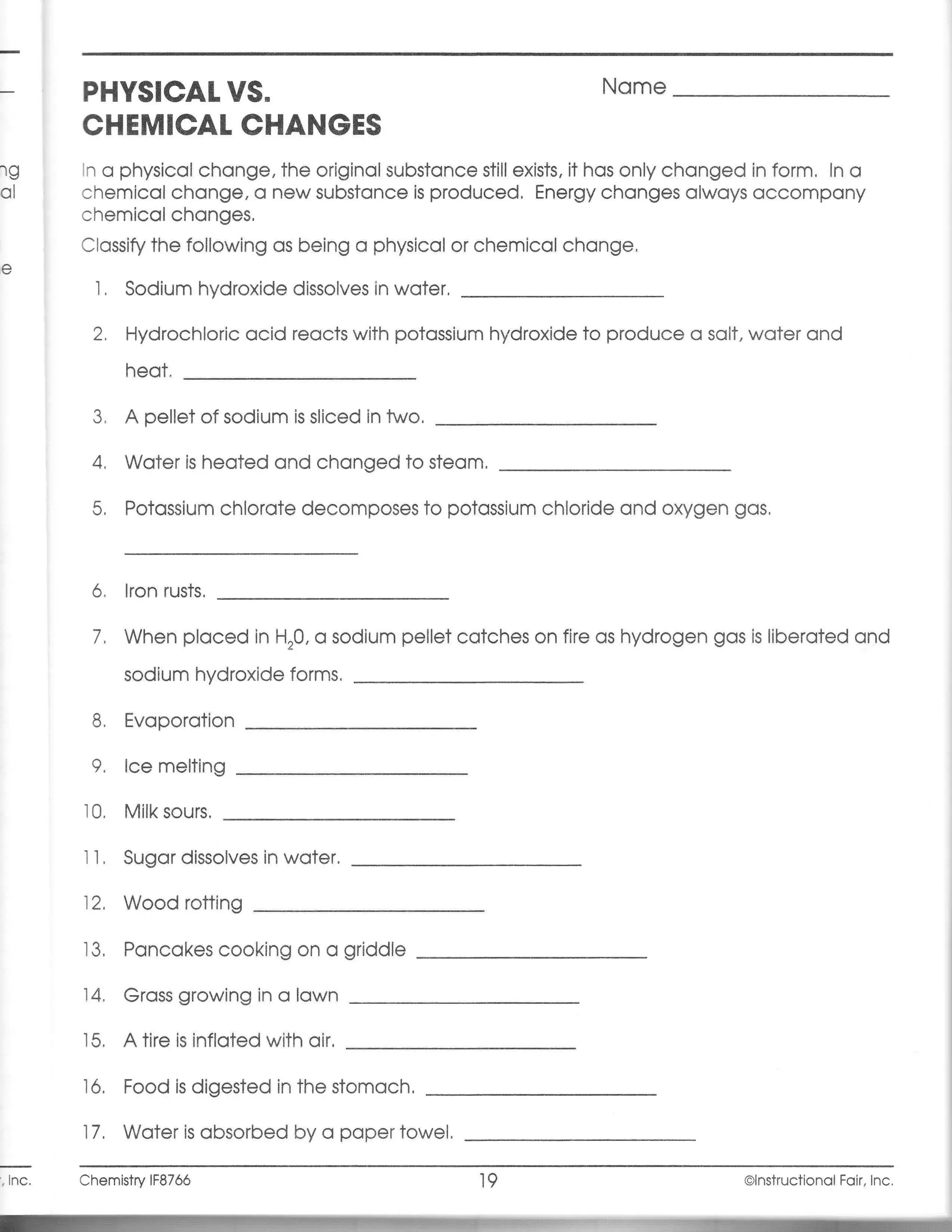 If chemistry workbook ch099 a | PDF