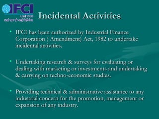 IFCI | PPT