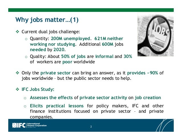 IFC's Report on Jobs