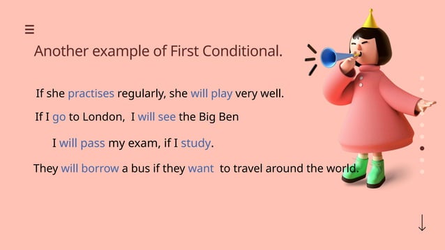 The Used of First Conditional : If Clause type 1 | PPTX