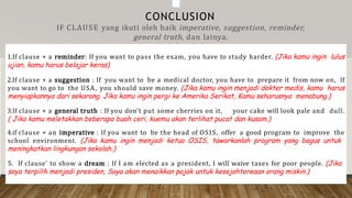 Conditional Sentence or If Clause, Senior High School | PPTX
