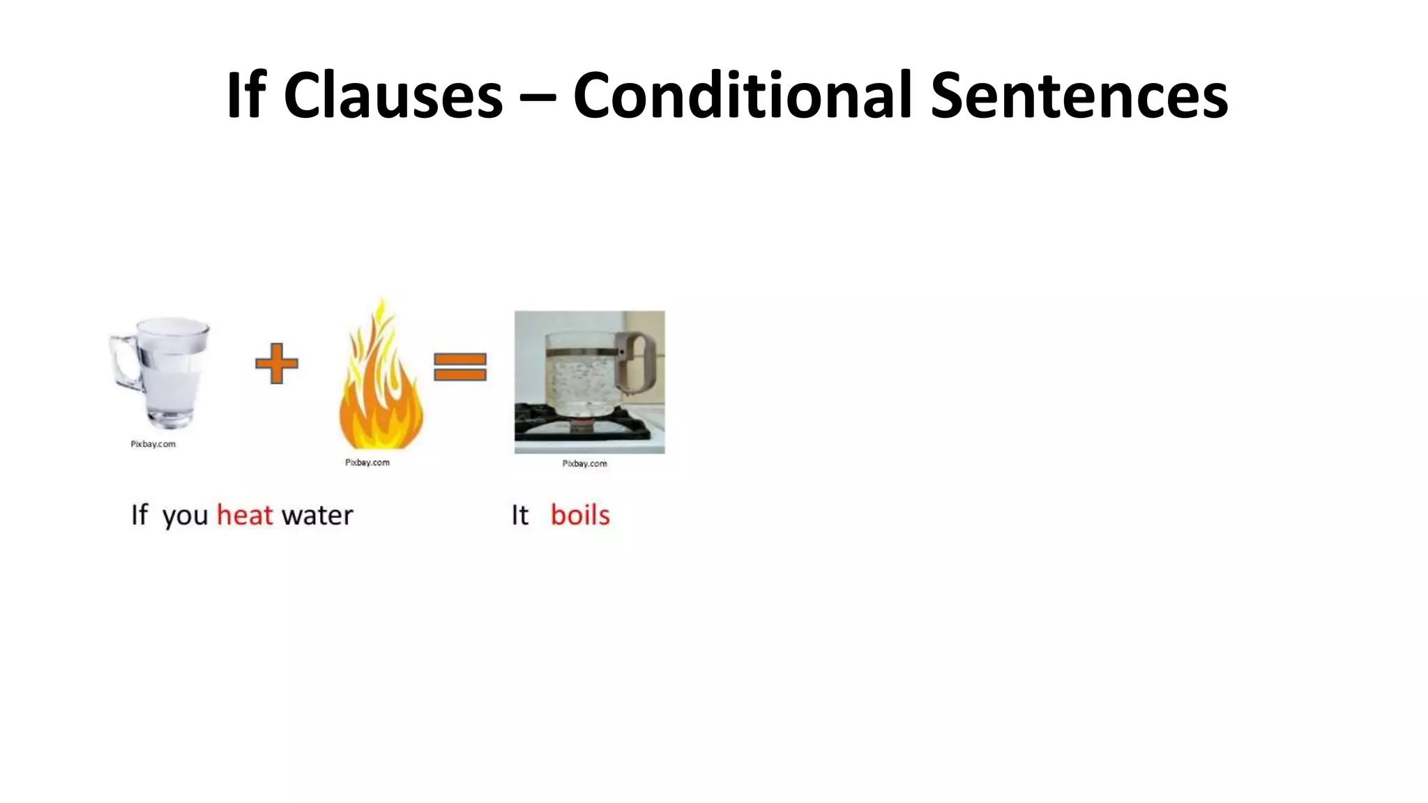If clauses part 1 (zero/First Conditional) | PPT