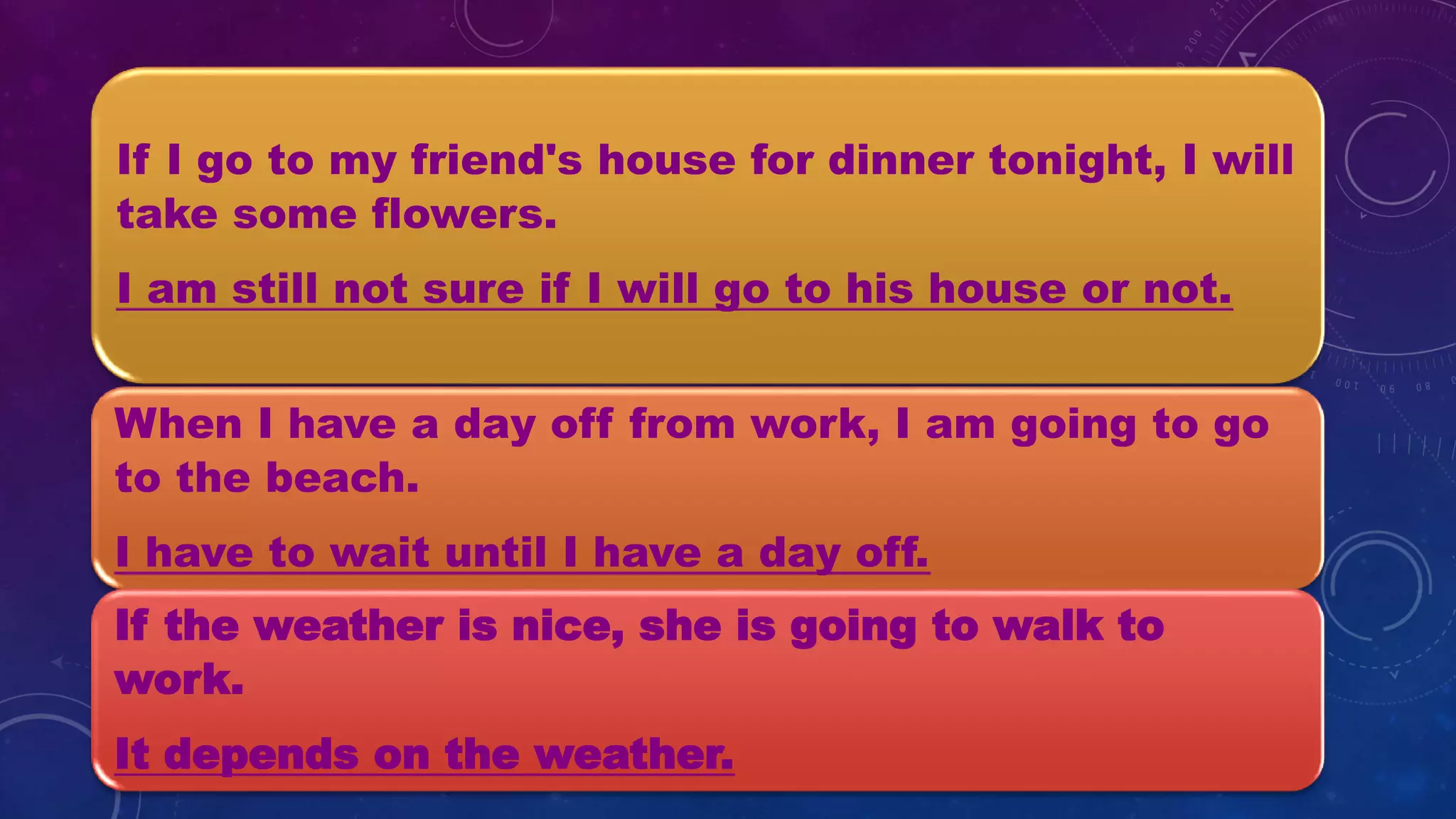 If clauses 1st Conditional | PPTX
