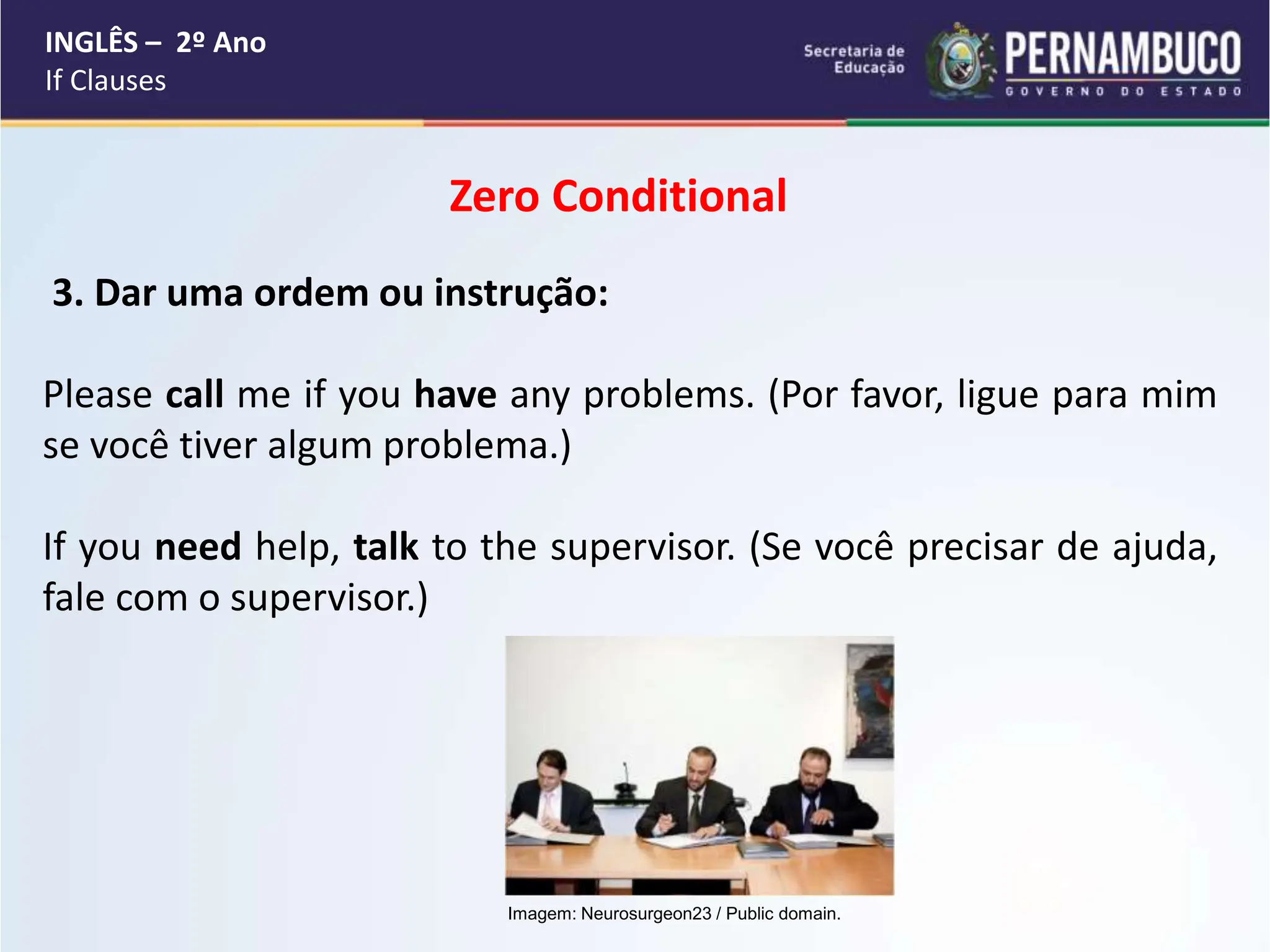 IF CLAUSES Presentation.pptx Linguagens, Códigos e suas Tecnologias ...