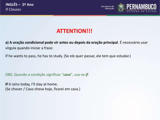 IF CLAUSES Presentation.pptx Linguagens, Códigos e suas Tecnologias ...