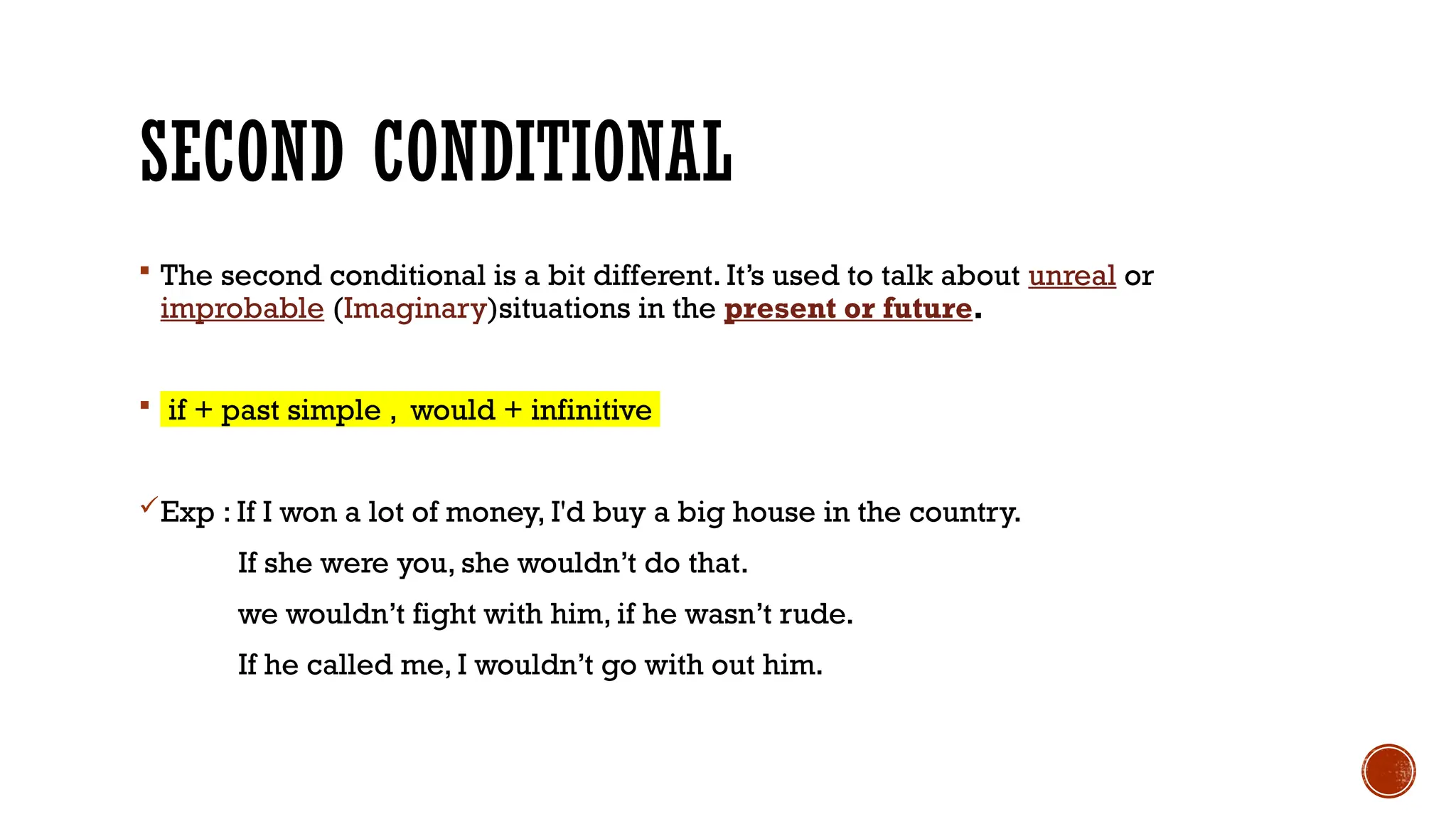 if conditionals presentation it is about how to use if conditionals in ...
