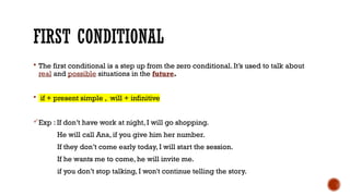 if conditionals presentation it is about how to use if conditionals in ...