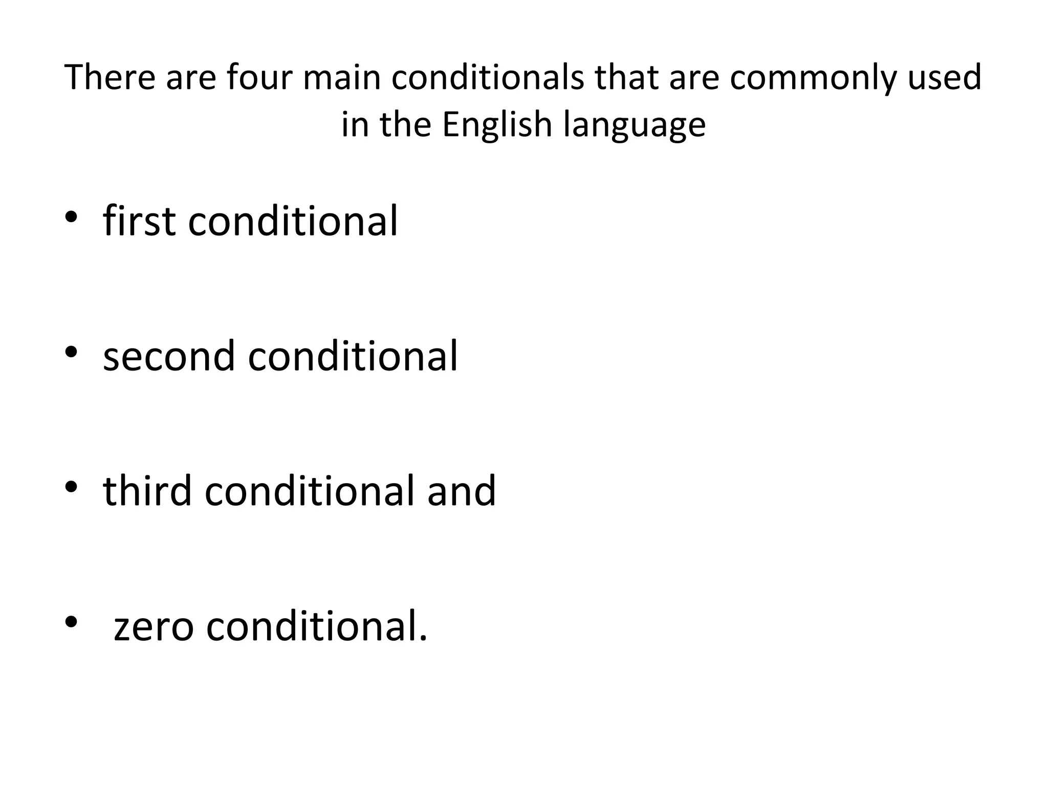 If conditionals ppt | PPT