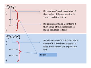 If control structure in c lnaguage | PPT