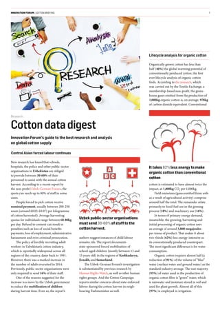 Sustainable and Ethical Cotton Sourcing Management Briefing | PDF