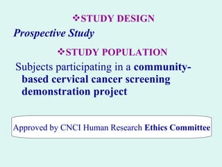 The Accuracy of Diagnostic Colposcopy using IFCPC 2011 Terminology | PPT