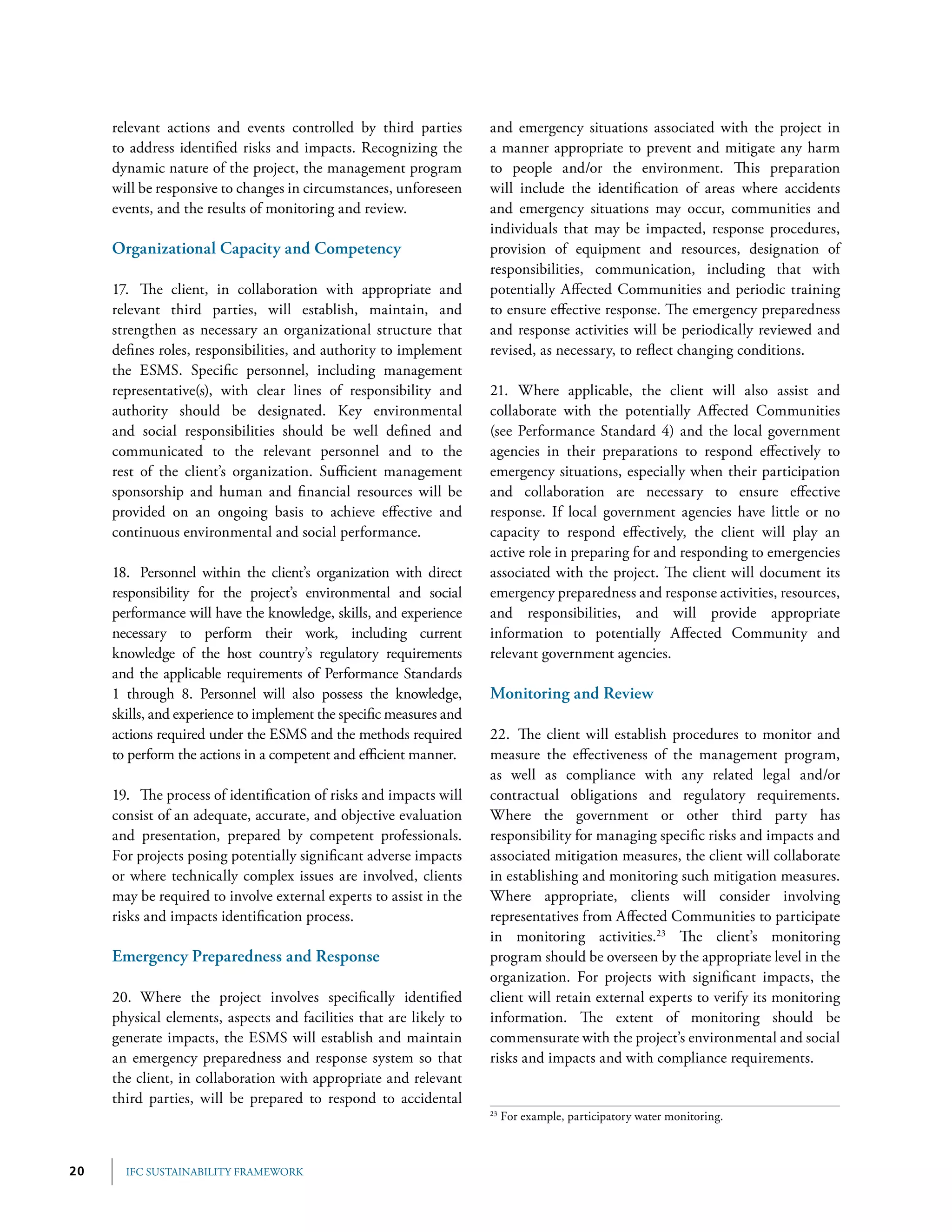 Ifc sustainability +framework | PDF