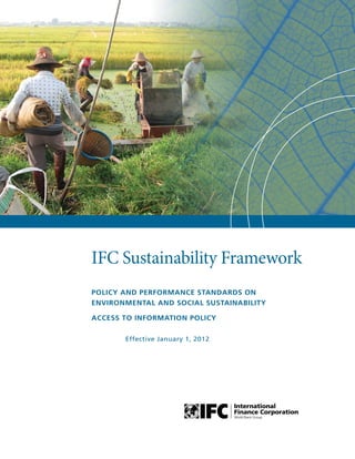 Ifc sustainability +framework | PDF | Business Accounting & Finance ...