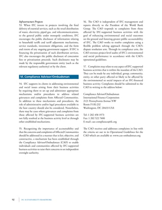 Ifc sustainability +framework | PDF