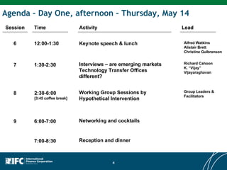IFC Tech Transfer Facility | PPT