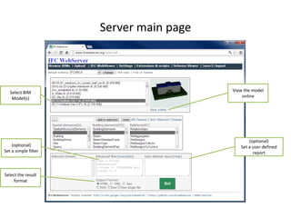 BIMServer for IFC models ( www.ifcwebserver.org) | PDF