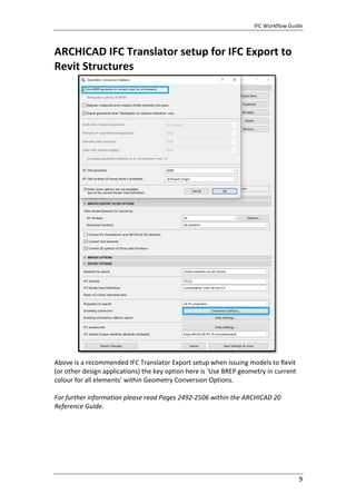 IFC Workflow Guide | PDF