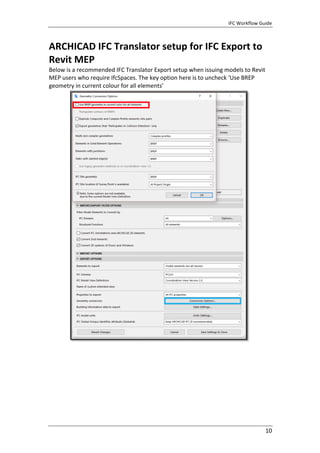 IFC Workflow Guide | PDF