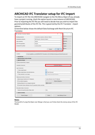 IFC Workflow Guide | PDF