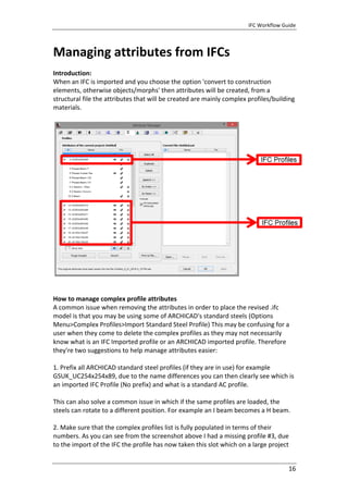 IFC Workflow Guide | PDF