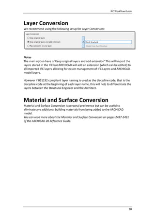 IFC Workflow Guide | PDF
