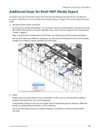 IFC Workflow Guide | PDF