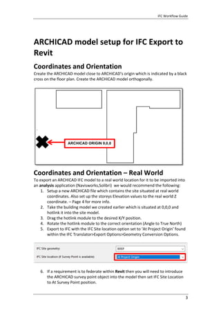IFC Workflow Guide | PDF
