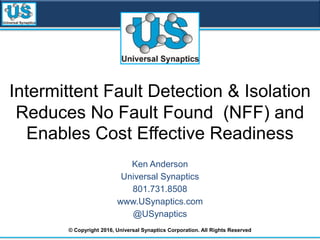 IFDIS PHM Conference 2016 | PPT