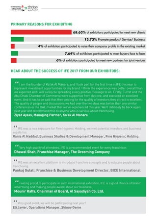 International Franchise Exhibition (IFE) | PDF