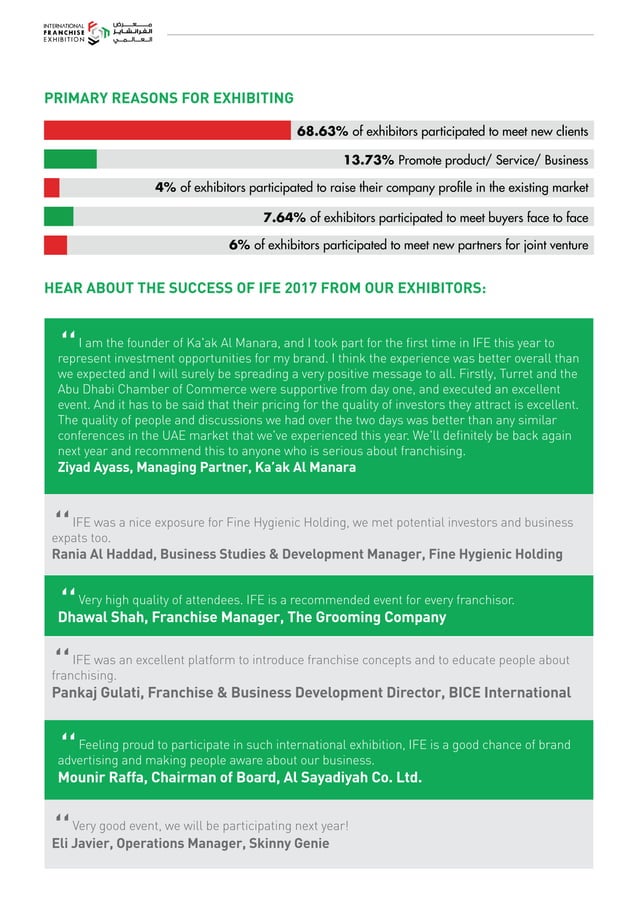 International Franchise Exhibition (IFE) | PDF | Business Expos ...
