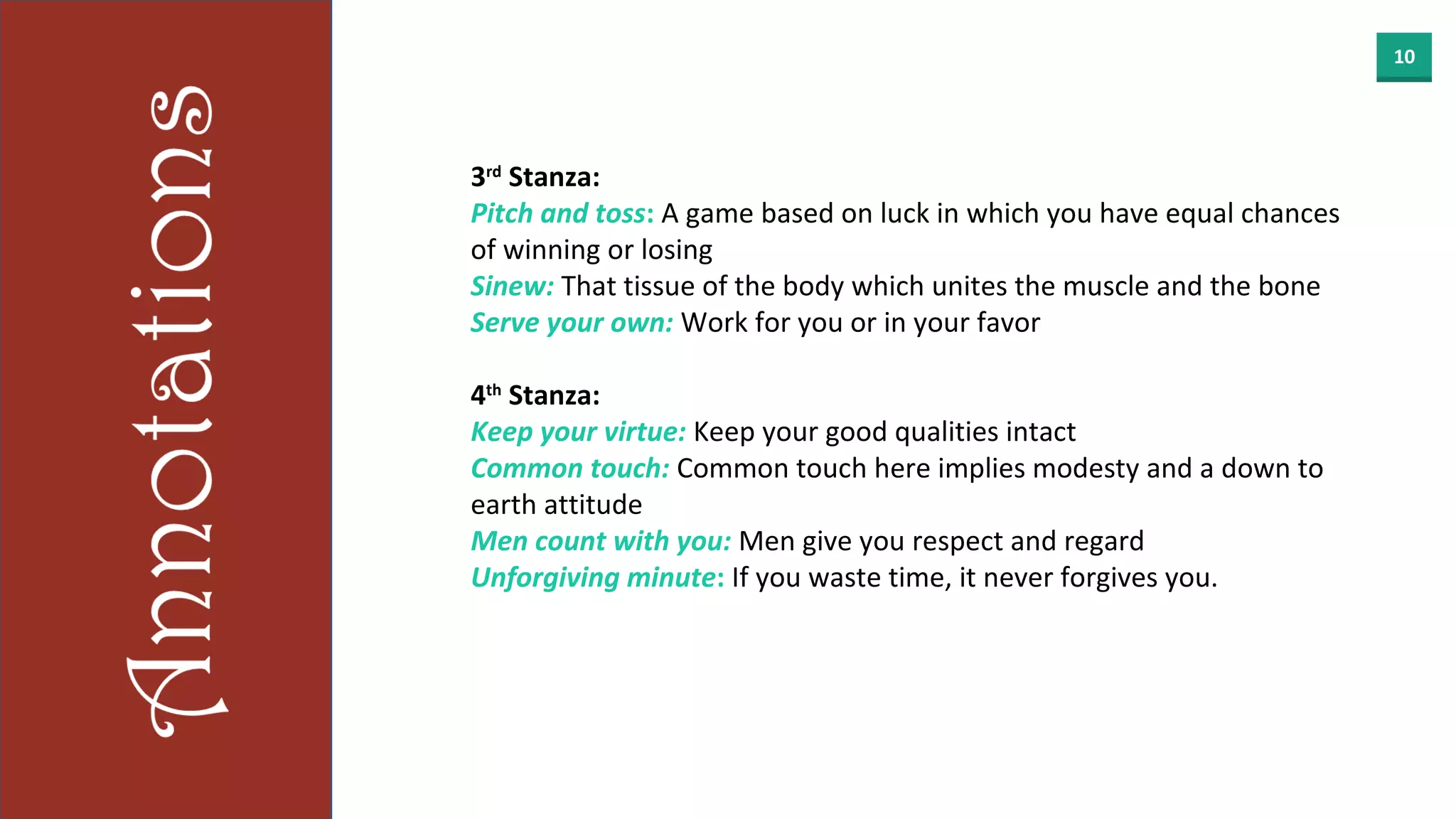 IF by Rudyard Kipling- Detailed Summary and Analysis | PPT