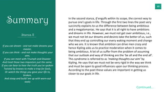 IF by Rudyard Kipling- Detailed Summary and Analysis | PPT