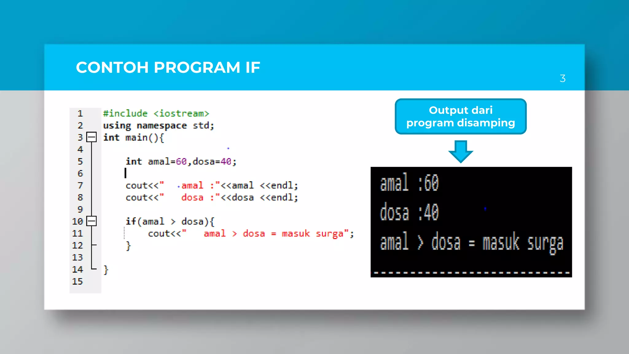 kondisi If else | PPTX