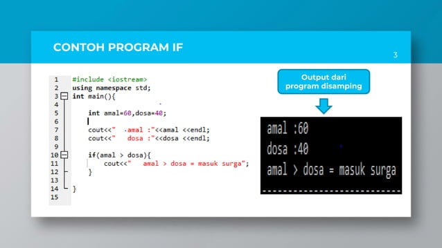 kondisi If else | PPTX