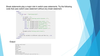 If else statement 05 (js) | PPTX